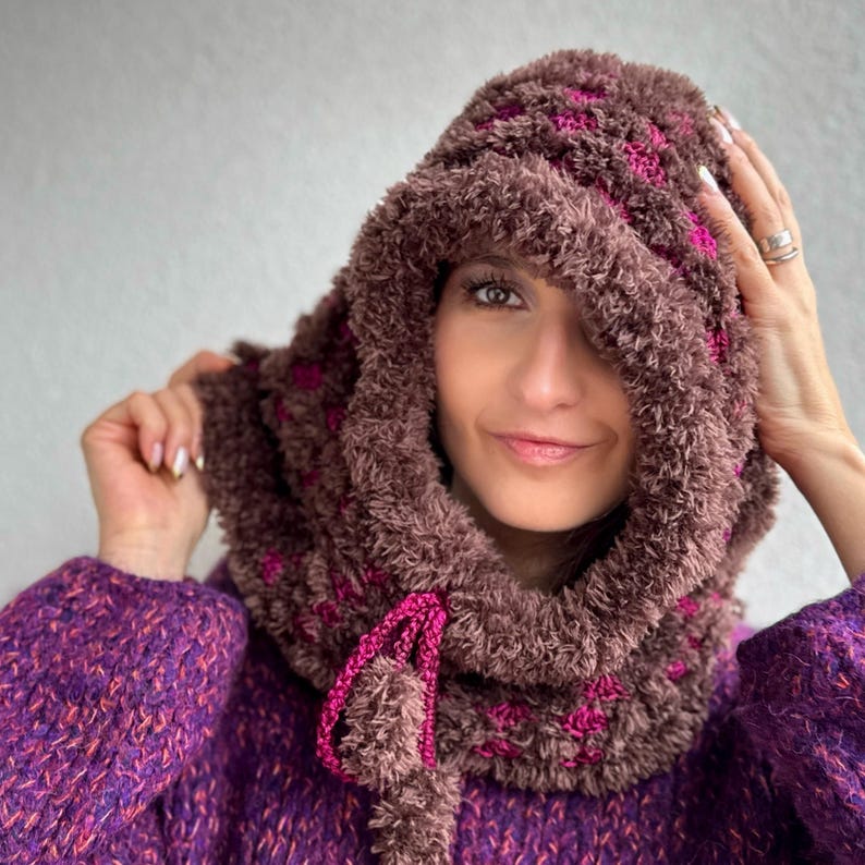 Edith Hood Crochet Pattern | Crochet Hood Pattern PDF File in English ...