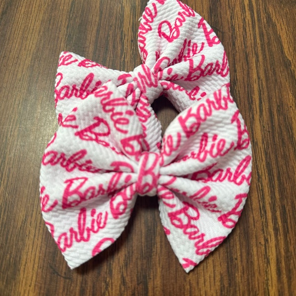 Barbie Hair Bow - Etsy