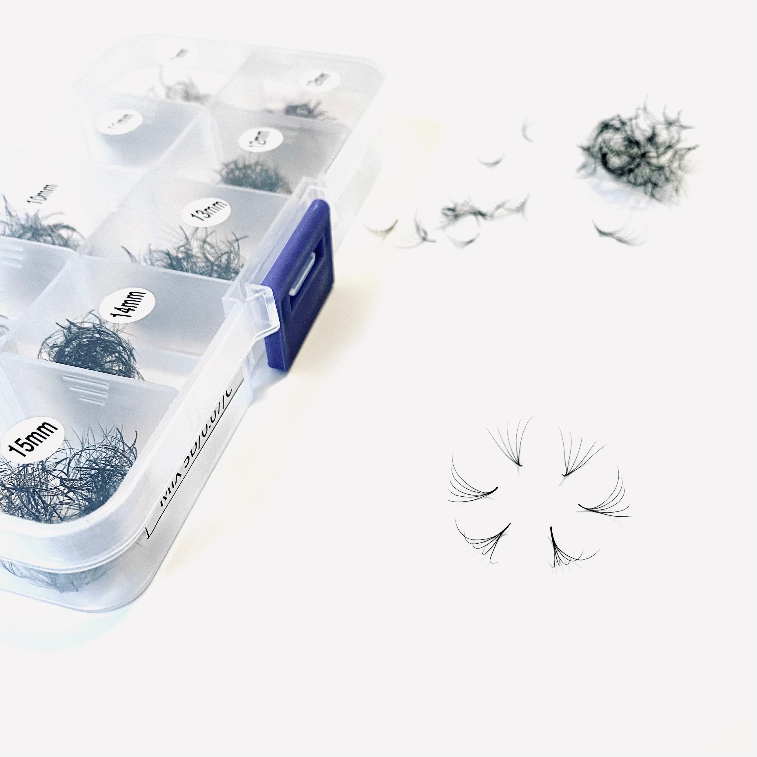 1000-1200 MIXED FANS Promade Size Loose Fans 4D 5D 8D 10D 14D - Etsy