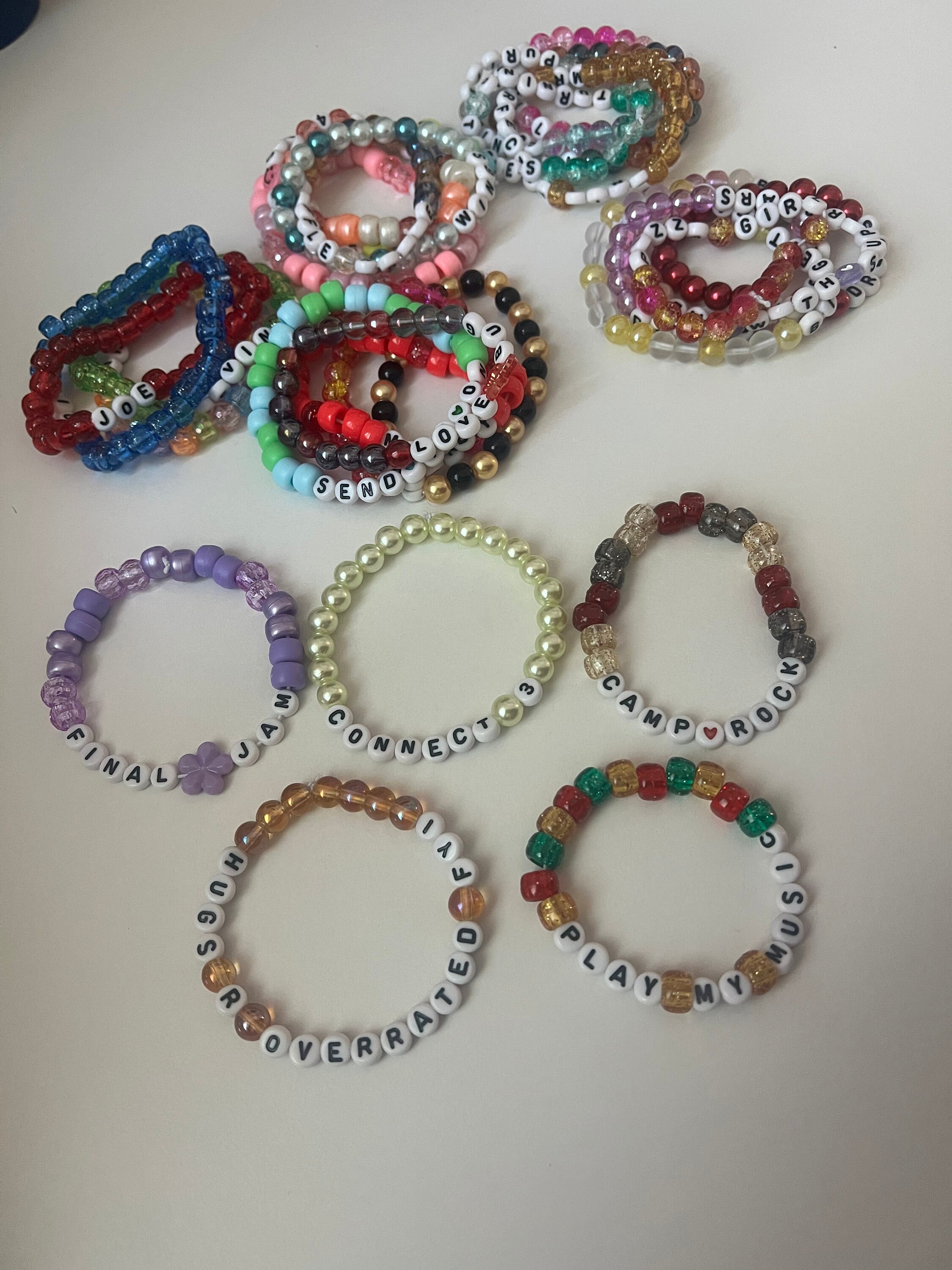 Jonas Brother Tour Inspired Friendship Bracelets - Etsy