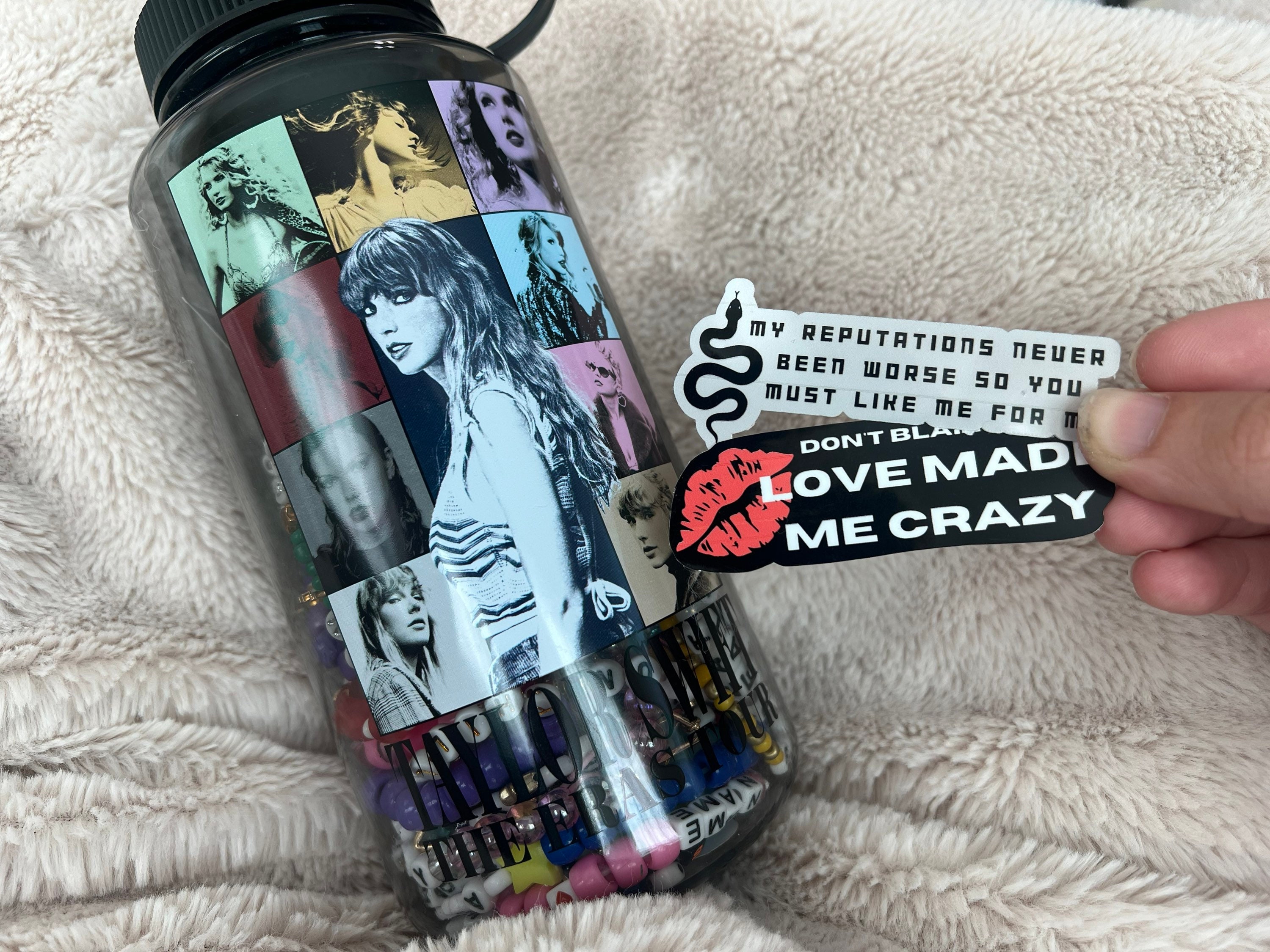 Taylor Swift Inspired Water Bottle Stickers - Etsy