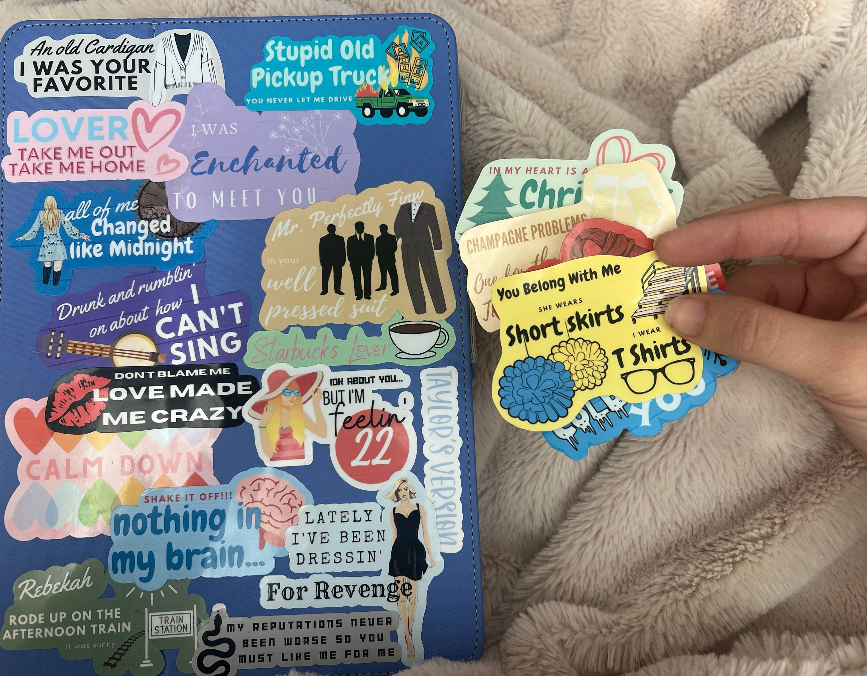 Taylor Swift Inspired Water Bottle Stickers - Etsy