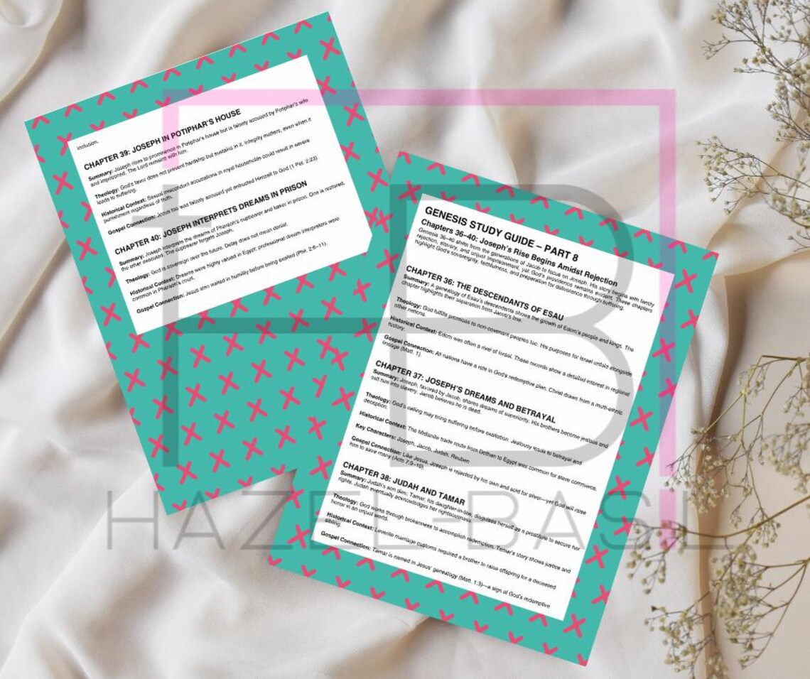 Genesis in Depth Breakdown-bible Made Easy-bible Breakdown-study Guide ...