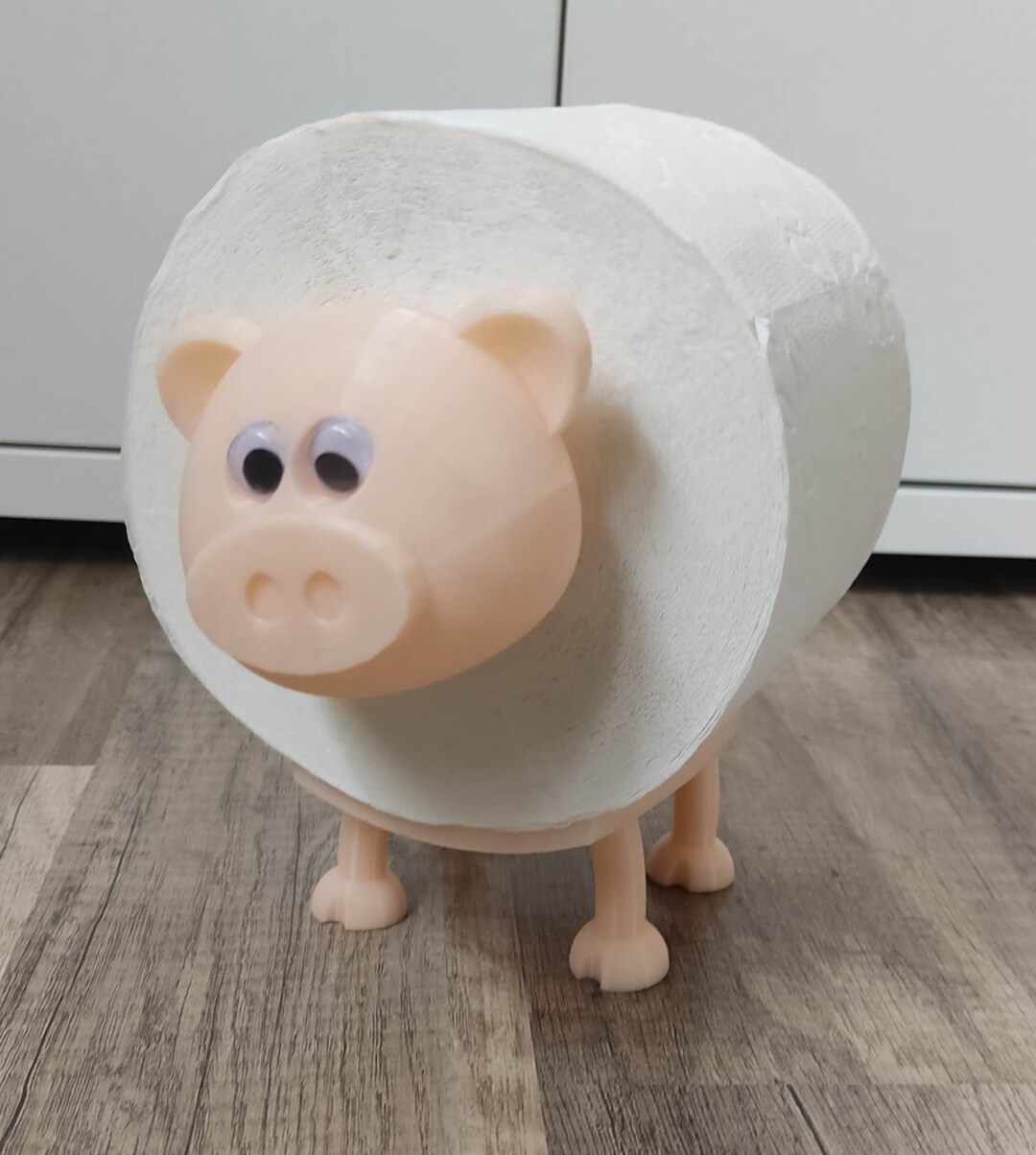 Mr. Piggy the Toilet Pig Toilet Paper Holder Sheep Toilet Paper Toilet ...