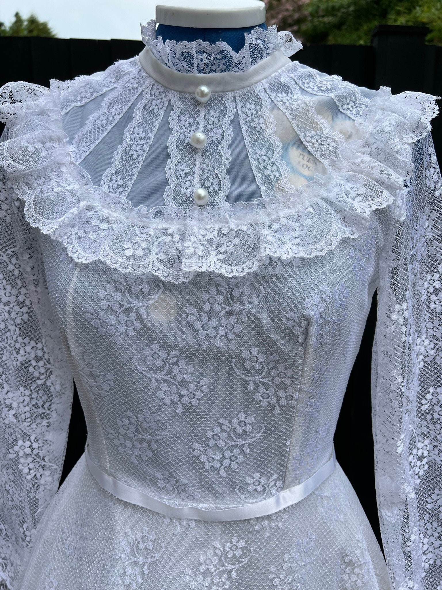 1960s Joan Barrie Polly of Piccadilly Wedding Dress With Vail - Etsy UK