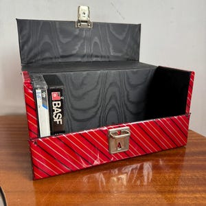 Vintage 1980s Cassette Tape Storage Case Box Retro Audio Tape - Etsy UK