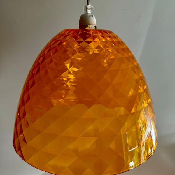 Orange Ceiling Light - Etsy UK