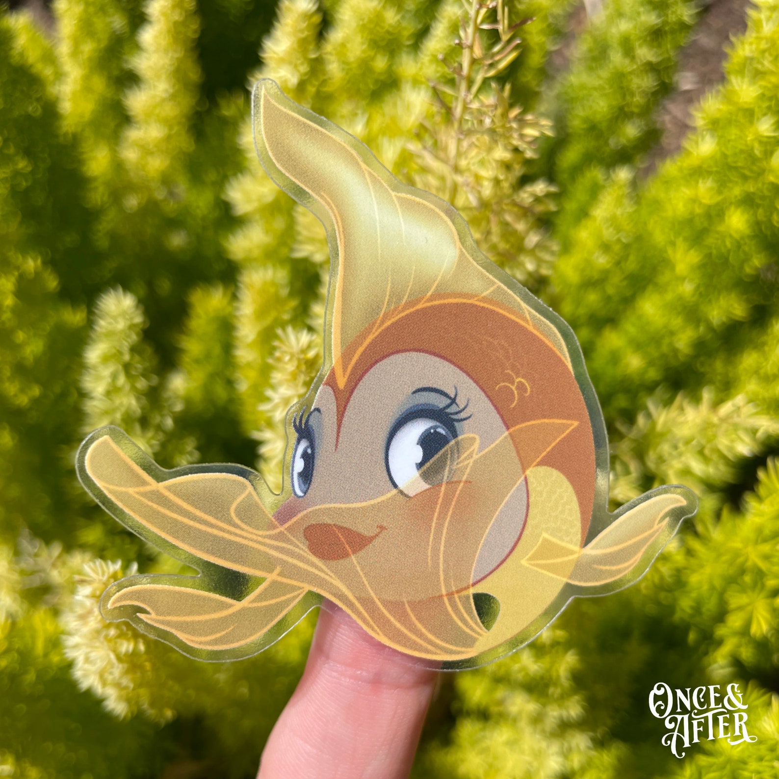 Cleo Pinocchio Sticker Waterproof Transparent Vinyl Decal | Etsy