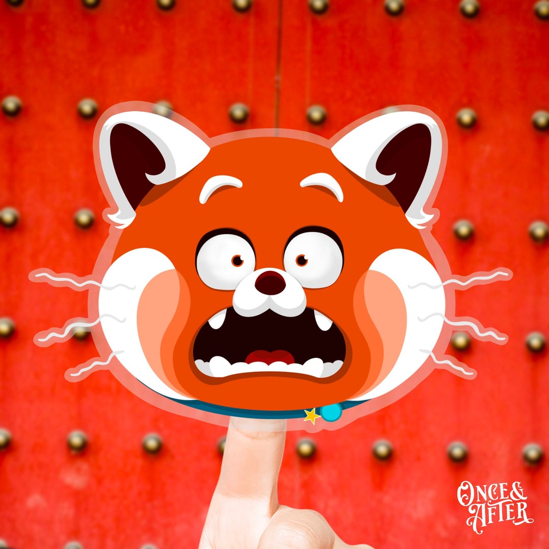 Turning Red Meilin Panda Sticker | Waterproof Vinyl Decal | Disney ...