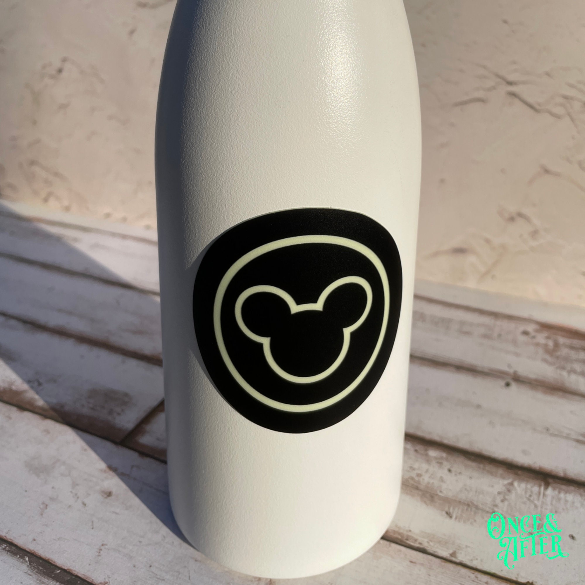 Magic Band Reader Glowing Sticker | Glow in the Dark Vinyl | Waterproof ...