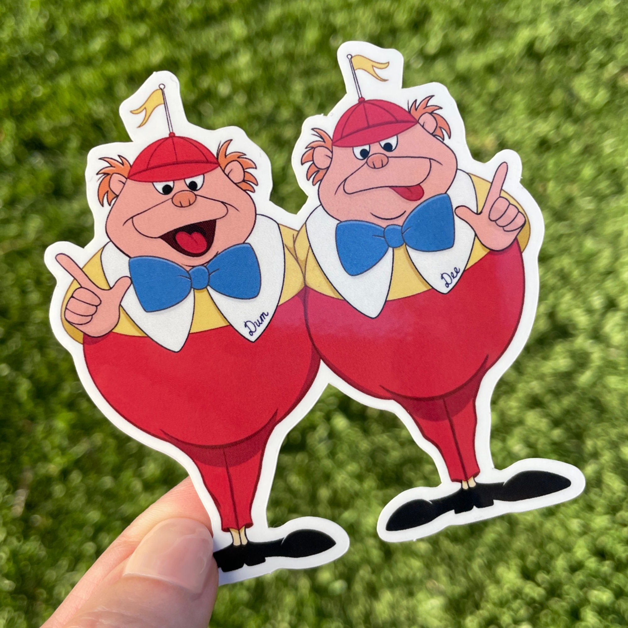 Tweedledee Sticker sold by Circumstance Agace | SKU 40348062 | 40% OFF ...