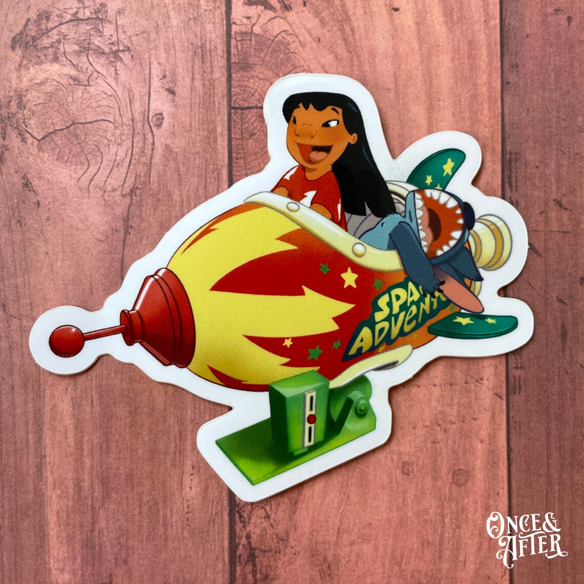 Lilo and Stitch Sticker Waterproof Vinyl Disney Decal - Etsy