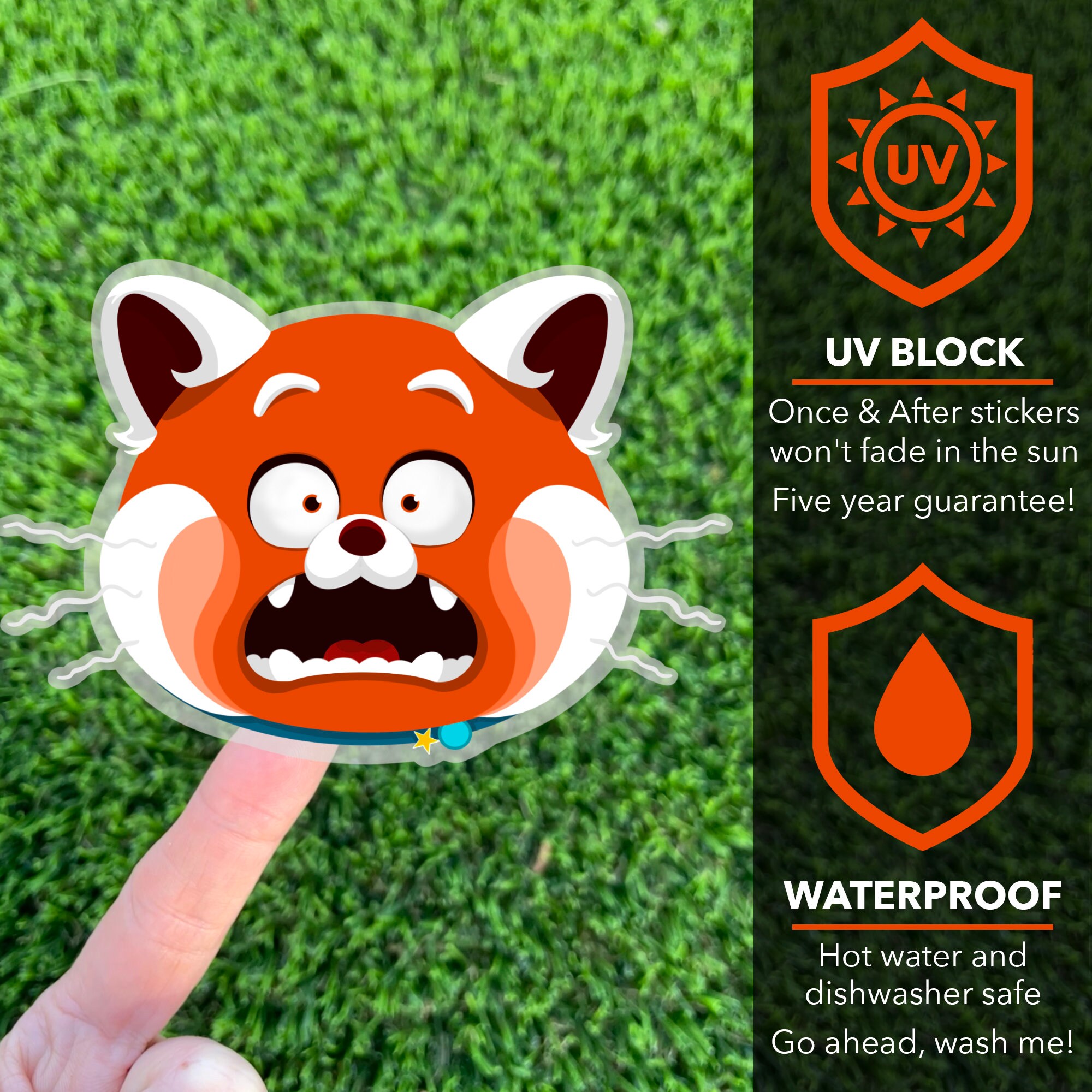 Paper Stickers Paper & Party Supplies Turning Red Sticker Mei Lee ...