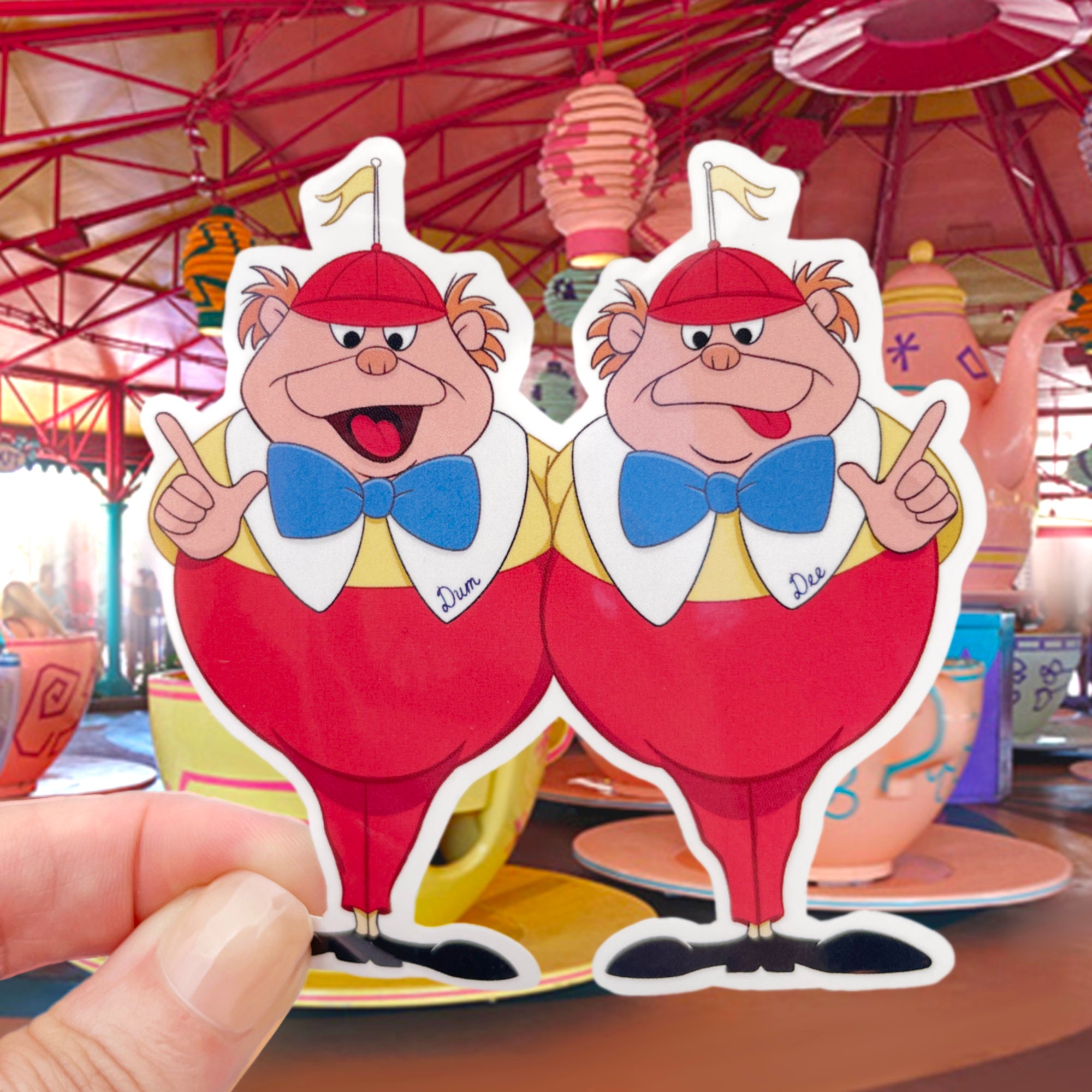 Tweedledee Sticker sold by Circumstance Agace | SKU 40348062 | 40% OFF ...