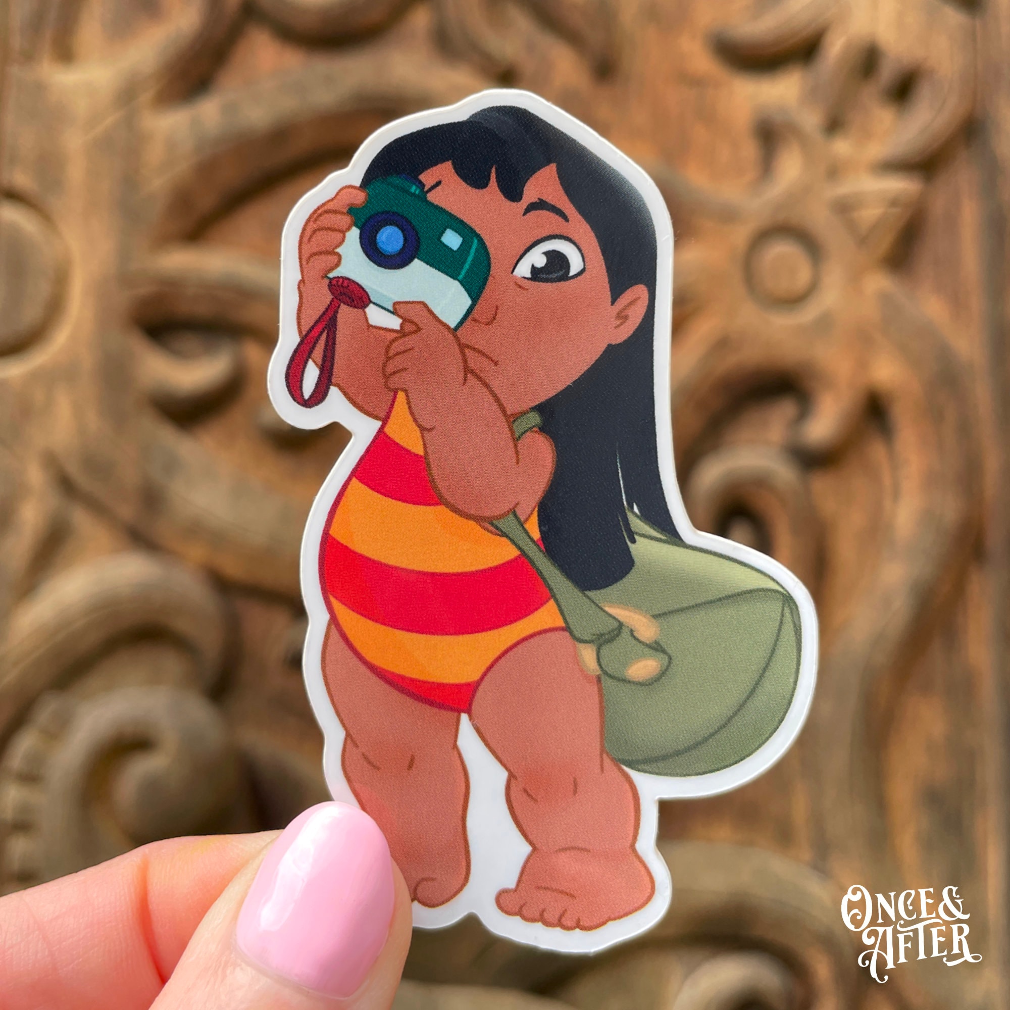 Lilo Sticker Waterproof Vinyl Decal Disney's Lilo and - Etsy