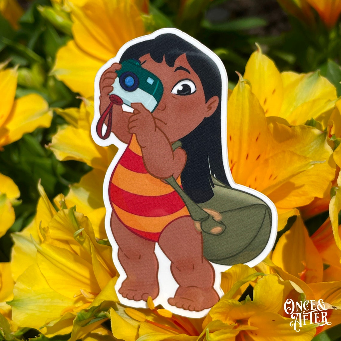 Lilo Sticker Waterproof Vinyl Decal Disney's Lilo and - Etsy