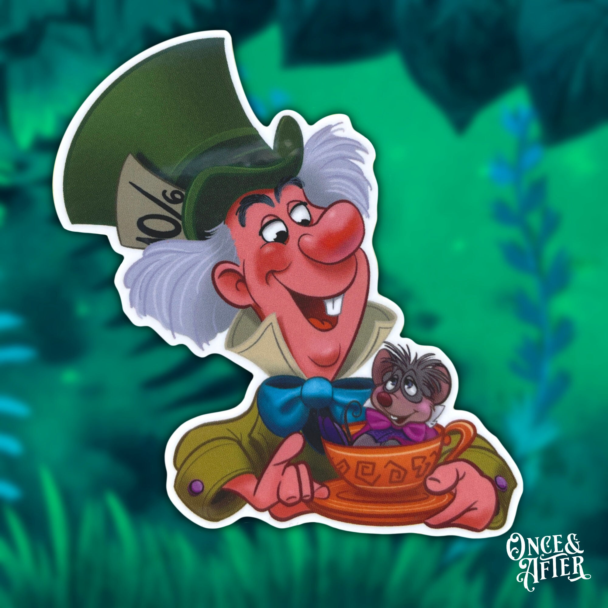 Alice In Wonderland Cartoon Mad Hatter