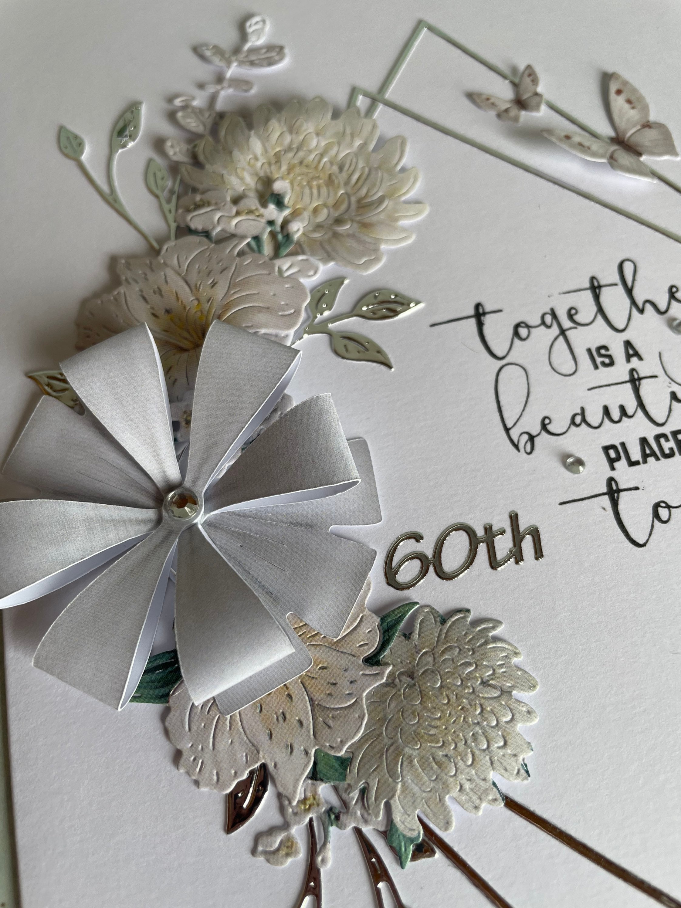 60th Wedding Card 60th Anniversary Card Diamond Anniversary - Etsy