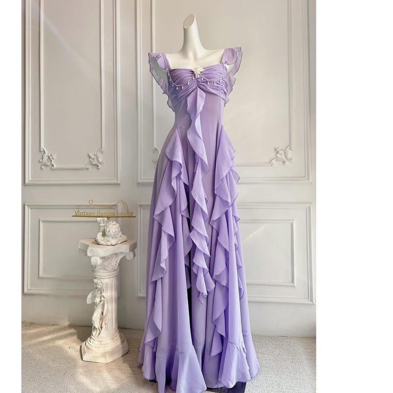 Lilac Bridesmaid Dresses - Etsy UK