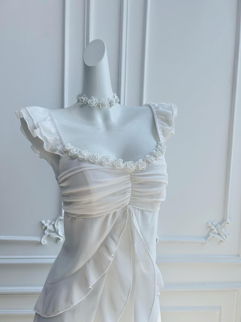 Handmade Ivory Wedding Reception Dress - Etsy New Zealand