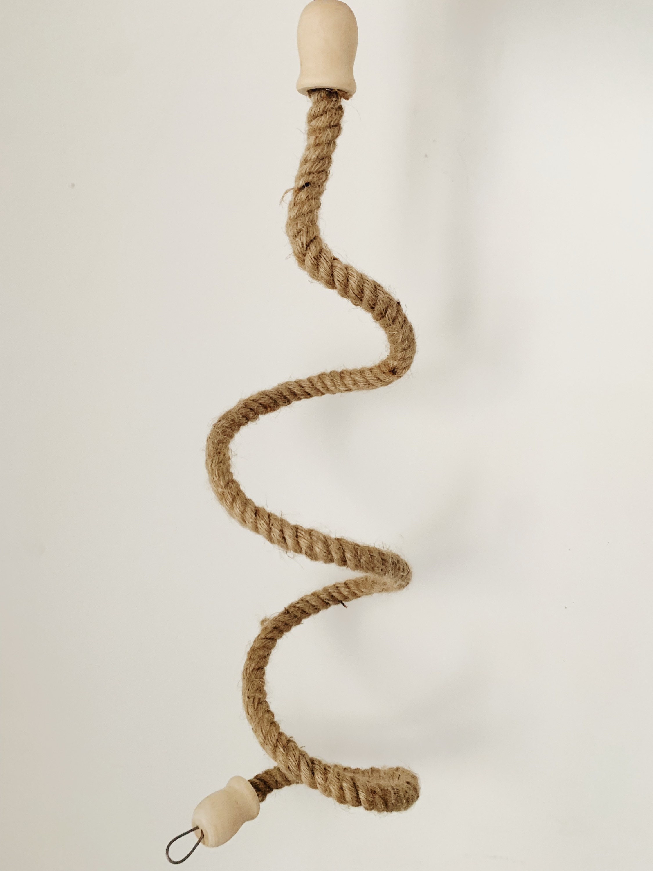Natural Jute Rope Boing for Small Birds - Etsy
