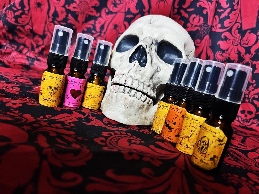 SLASHER SCENTS Horror Movie Inspired Spray Fragrances - Etsy