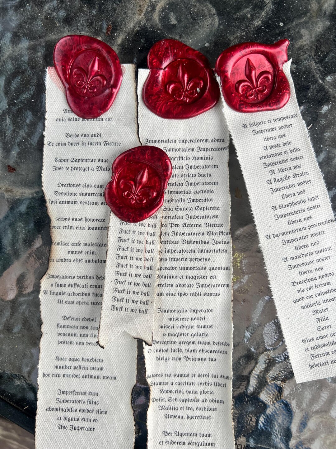 Wax Purity Seal—cosplay, Display - Etsy