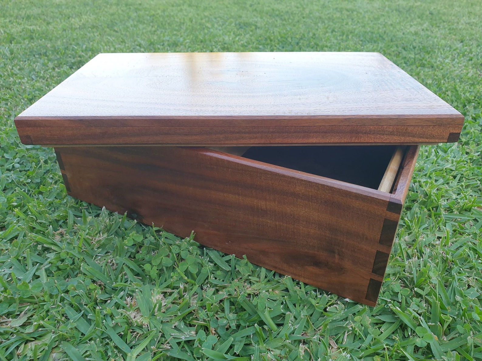 Black Wattle Timber Box | Etsy