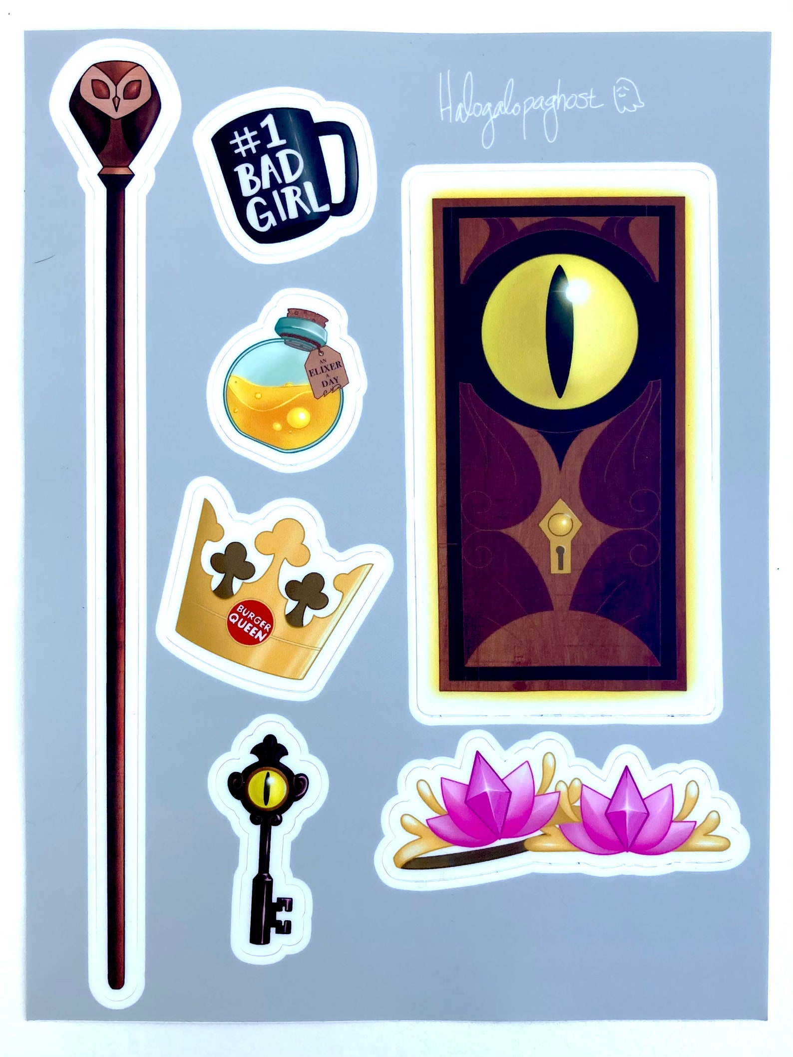 Owl House Items and Accessories Sticker Sheet - Etsy