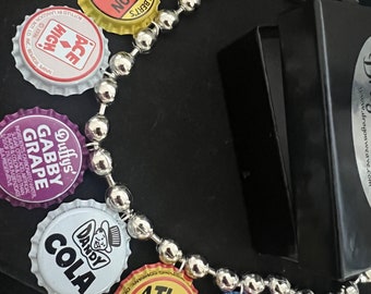 Vintage Bottle Cap Necklace - Etsy