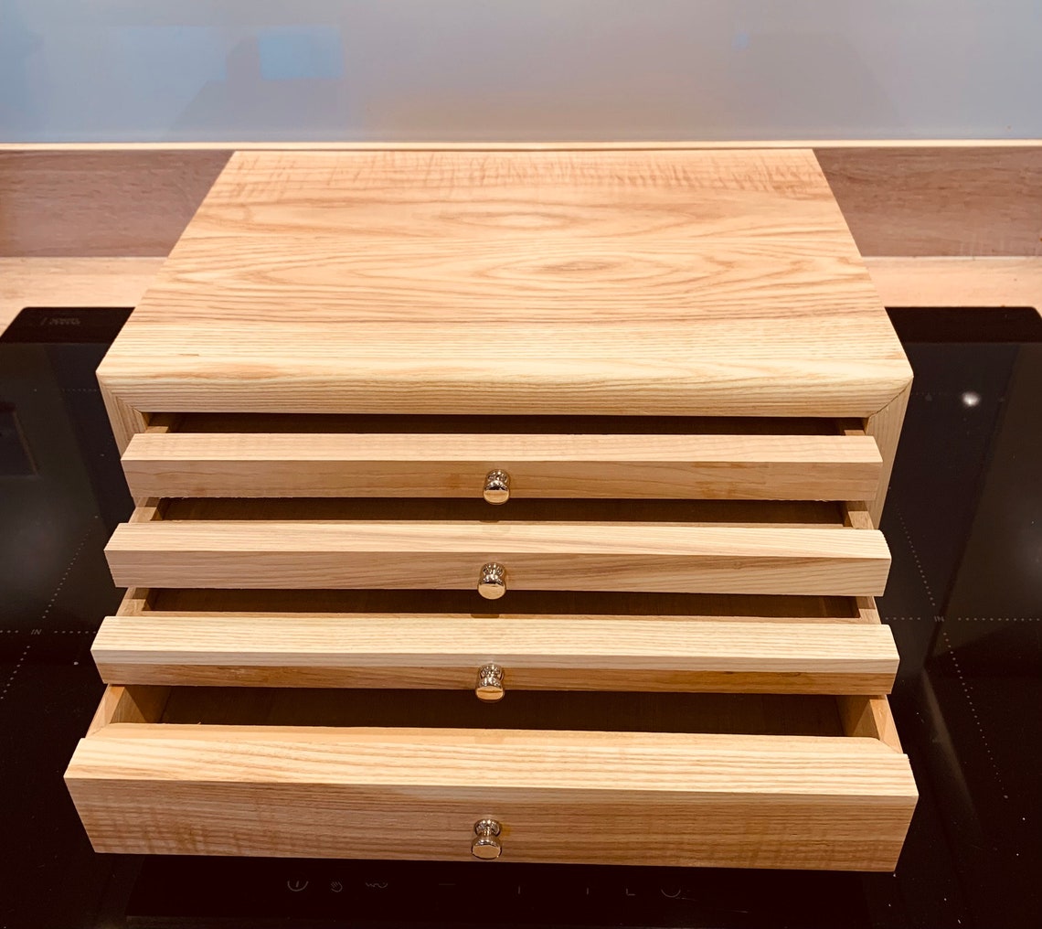 SOLD Bespoke Artists Pencil Storage Cabinet - Etsy
