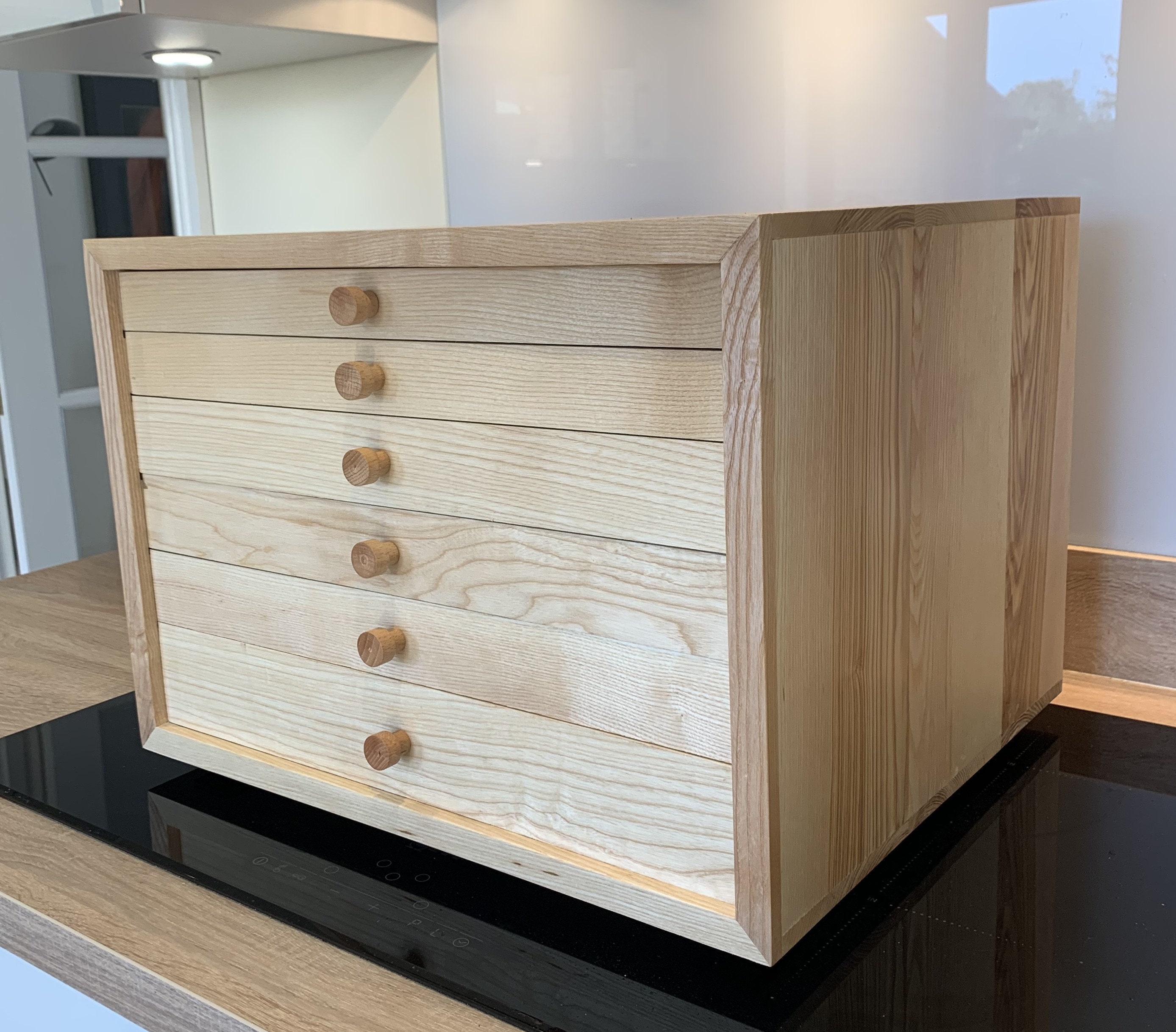 SOLD Bespoke Sewing Cabinet, Bespoke Storage Cabinet, Bespoke Artists ...