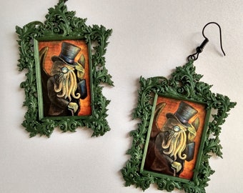 Cthulhu Earrings - Etsy