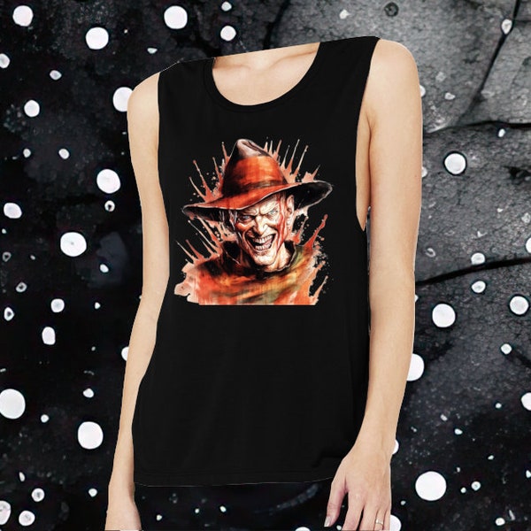 Freddy Krueger Tank Tops - Etsy