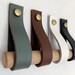 Leather Wall Strap ,leather Strap Hanger, Leather Wall Hook, Leather ...