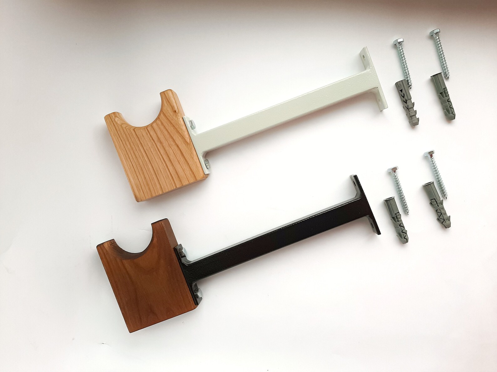 Walnut Bike Rack Minimal Bicycle Bike Wall Hanger Mount - Etsy