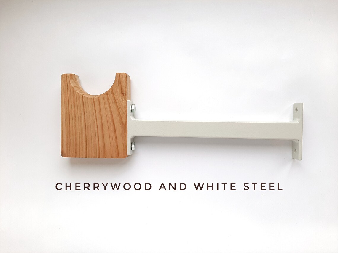 Walnut Bike Rack Minimal Bicycle Bike Wall Hanger Mount - Etsy