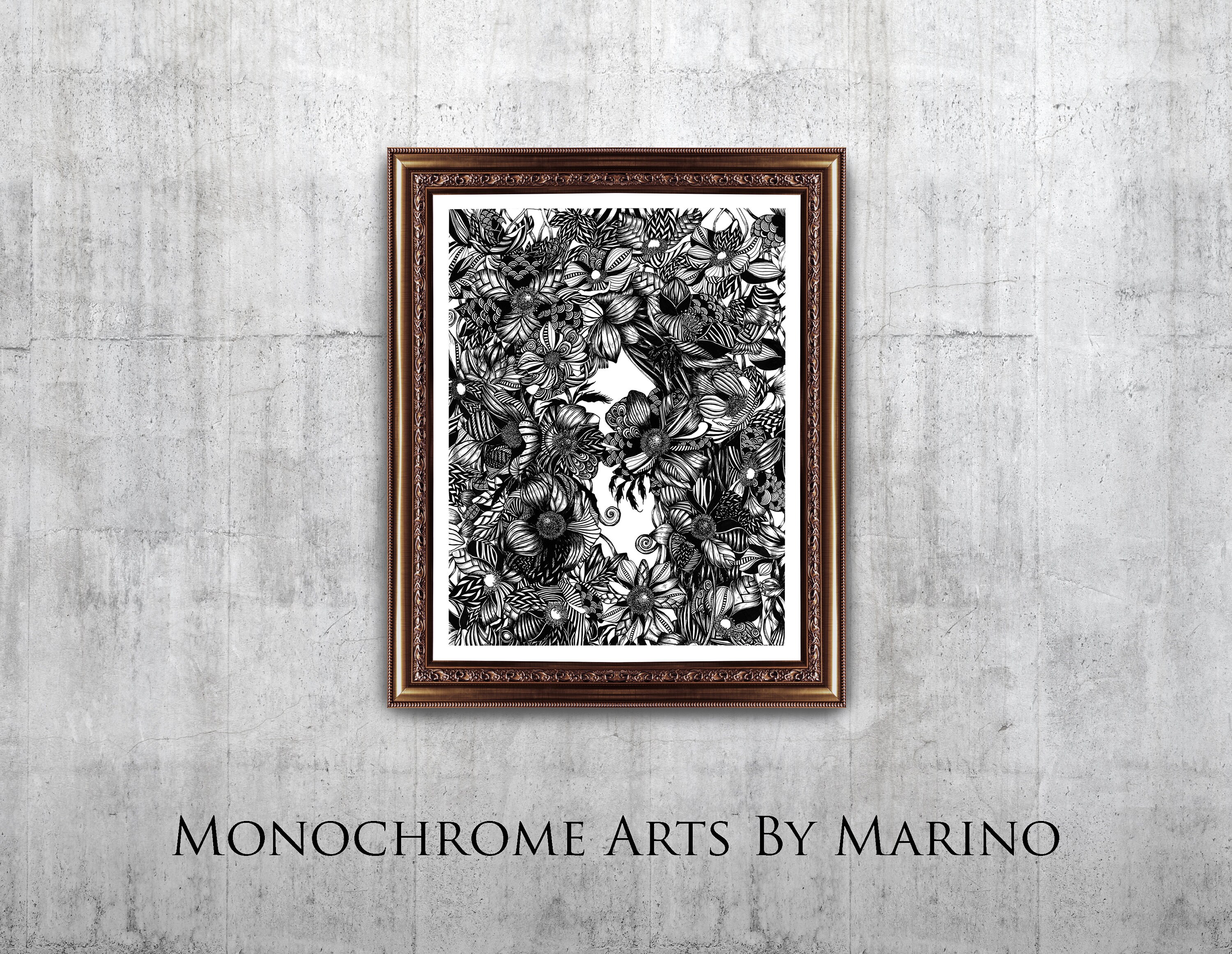 Black and White Art awkward Emotional Abstract - Etsy