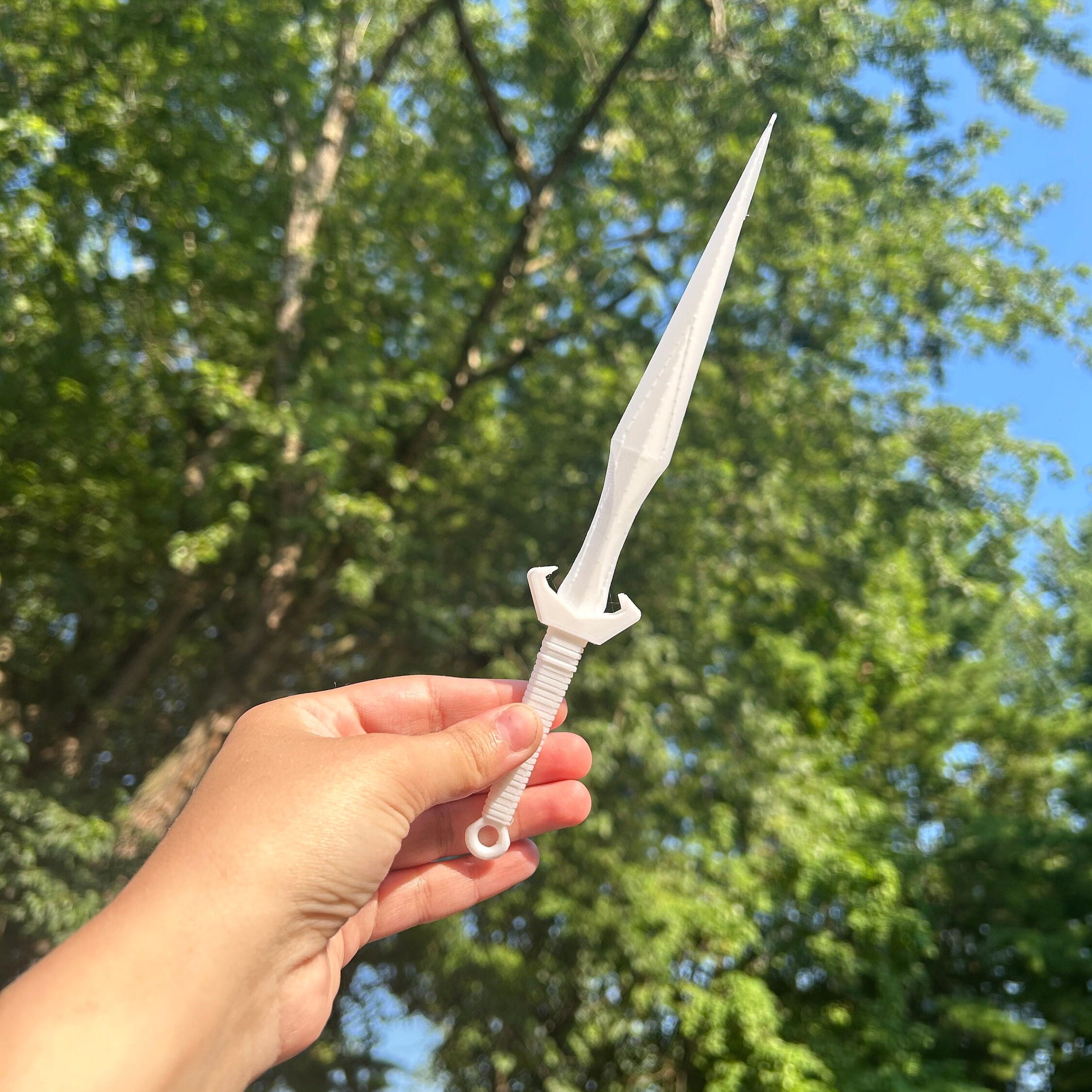 Mini 3D Printed Sword Fantasy Medieval Model Weapon Replica Sword ...