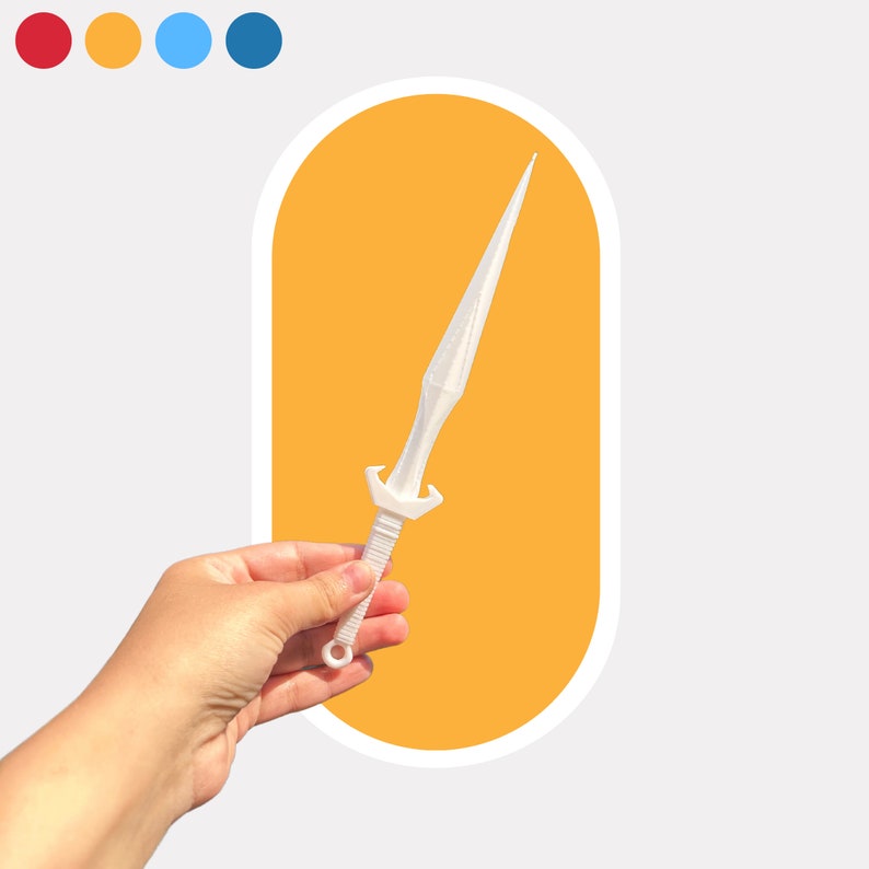 Mini 3D Printed Sword Fantasy Medieval Model Weapon Replica Sword ...