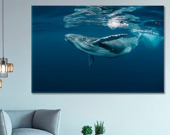 Sea Life Canvas Art | Etsy
