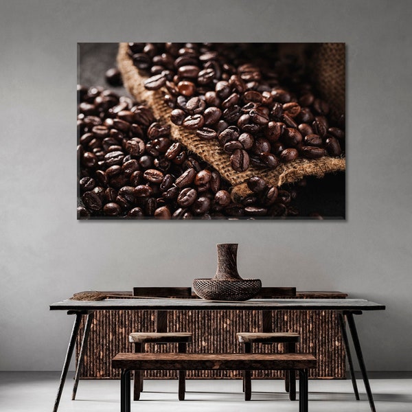 Coffee Canvas Art - Etsy