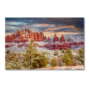 Arizona Red Rocks Wrapped Canvas Wall Art Print - Etsy