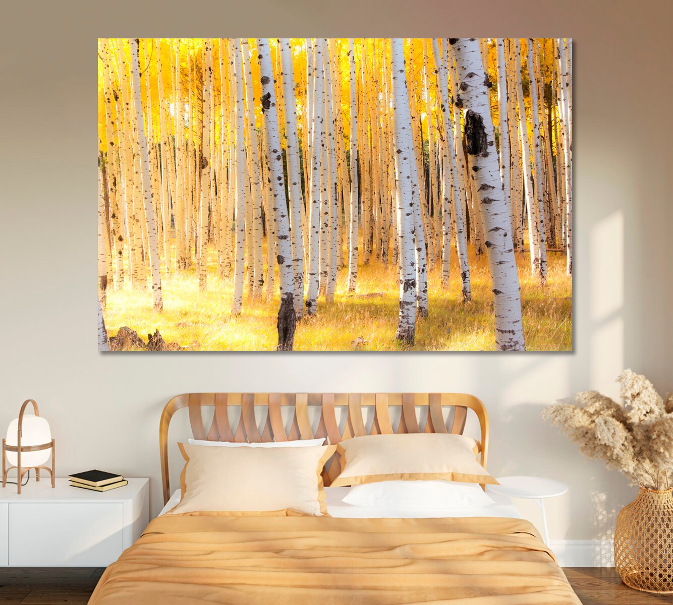 Aspen Trees Large Wall Art Aspen Trees Large Canvas Prints Autumn ...