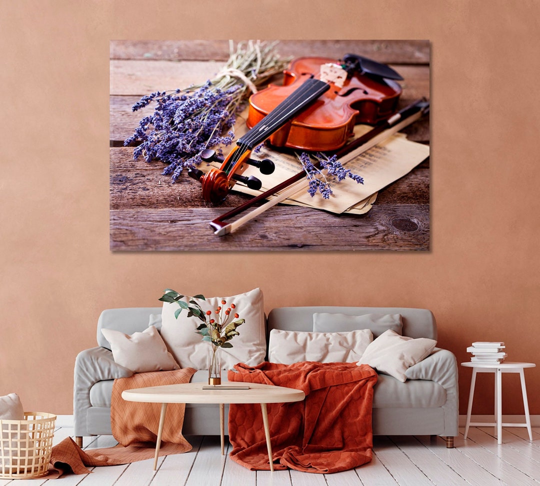 Violin Wall Art Violin Art Prints Violin Canvas Art Music Canvas Print ...