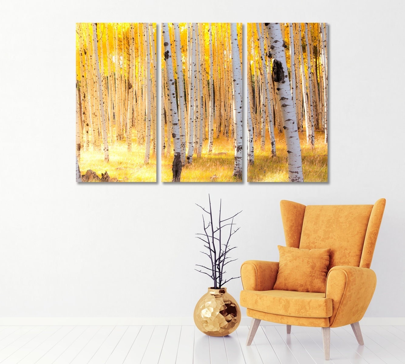 Aspen Trees Large Wall Art Aspen Trees Large Canvas Prints Autumn ...