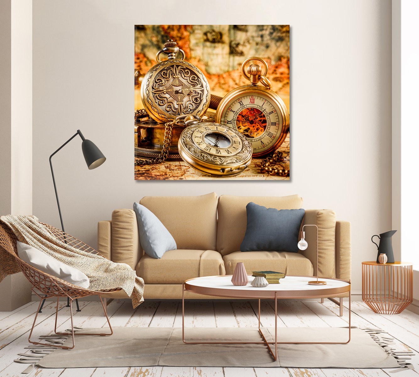 Vintage Antique Pocket Watch Wall Art Decor for Room Watch - Etsy