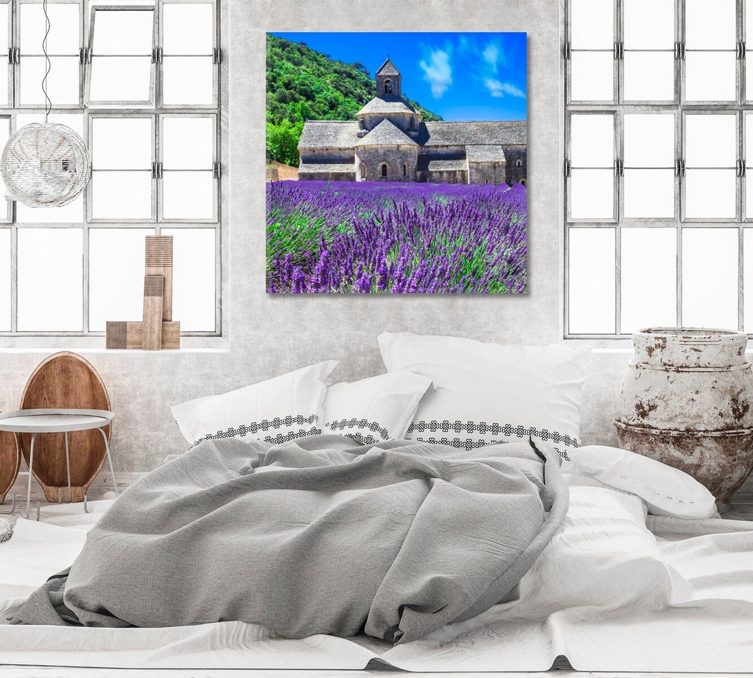 Blooming Lavender Field Poster or Canvas Ready to Hang - Etsy