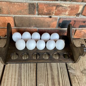Chicken Counter Top Egg Holder-17 Eggs - Etsy