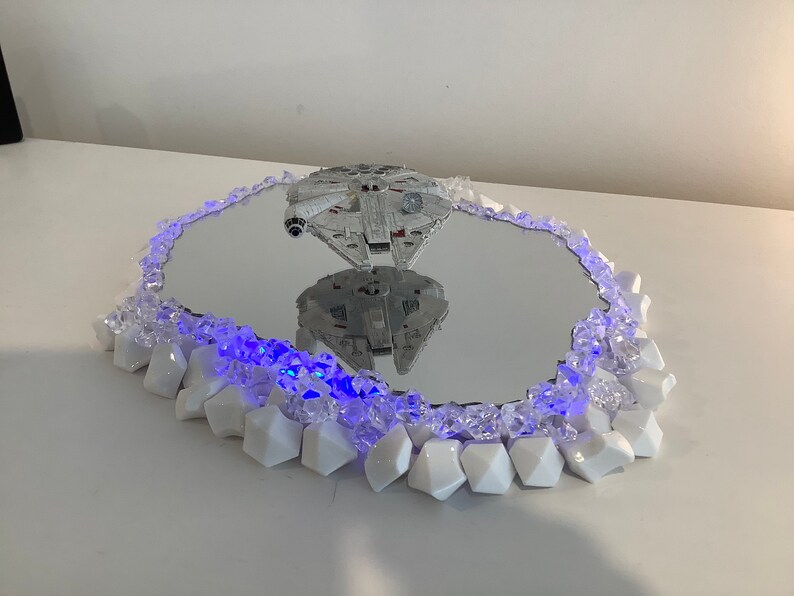 Millennium Falcon Levitating on Crystal Lake - Etsy